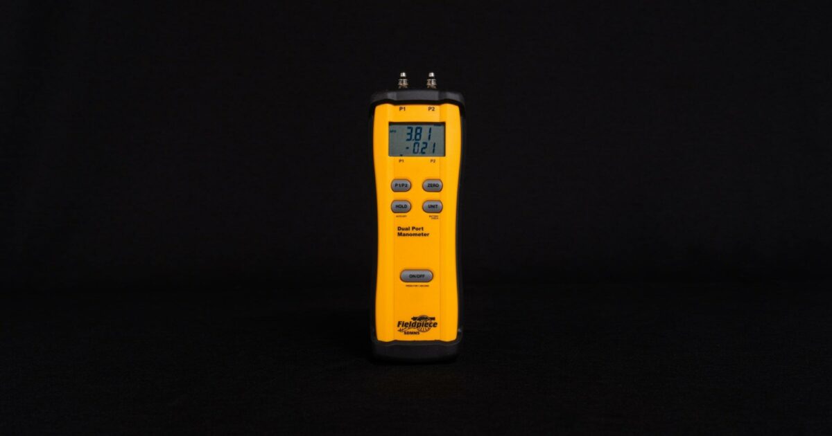 Manometer Dual Port | Fieldpiece Europe